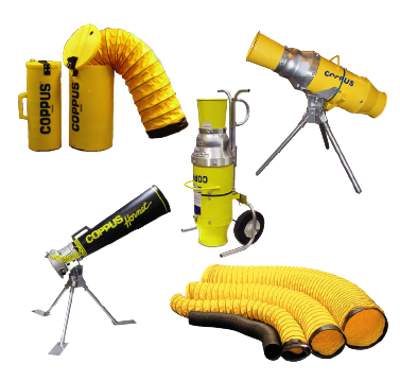 COPPUS Ventilator Accessories