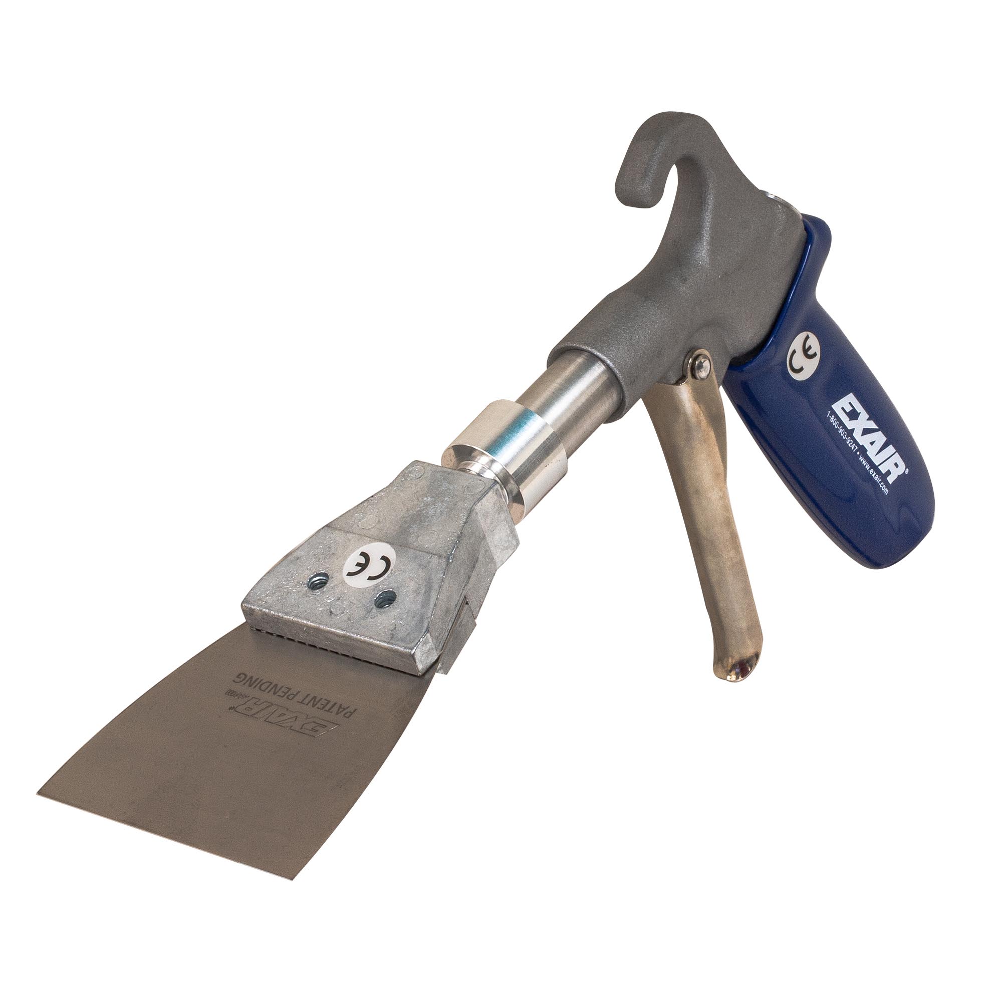 EXAIR Soft Grip Super Air Scraper™ with Model 1144 2 Inch Super Air ...