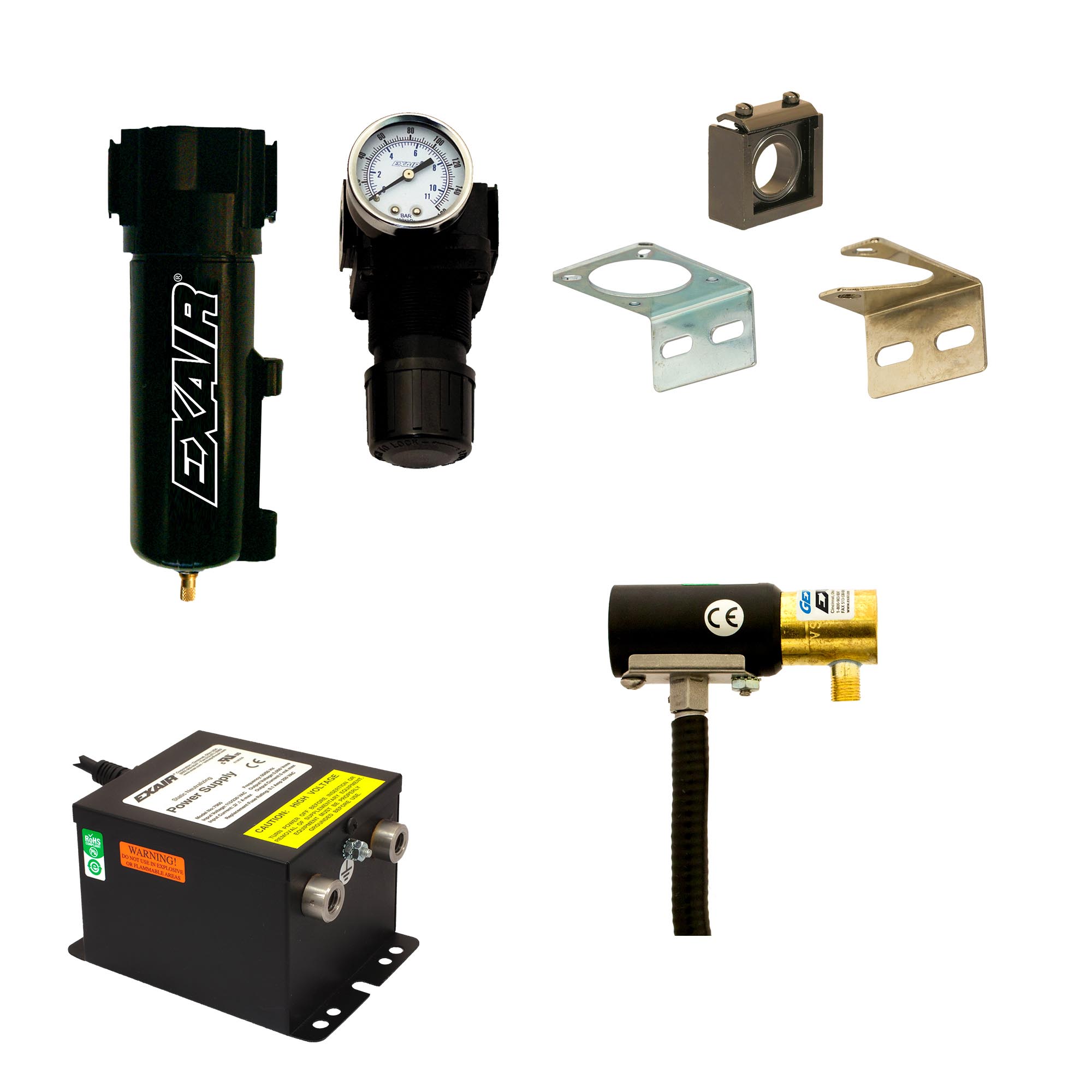 Kit EXAIR modèle 8494 Gen4® Ion Air Jet™