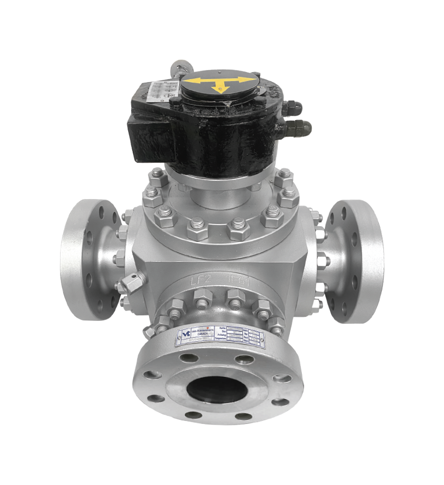 Vahn-Tech Three-Way Ball Valves